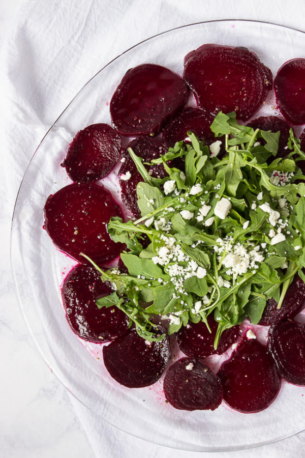 Beet Carpaccio - Nourished By Nutrition