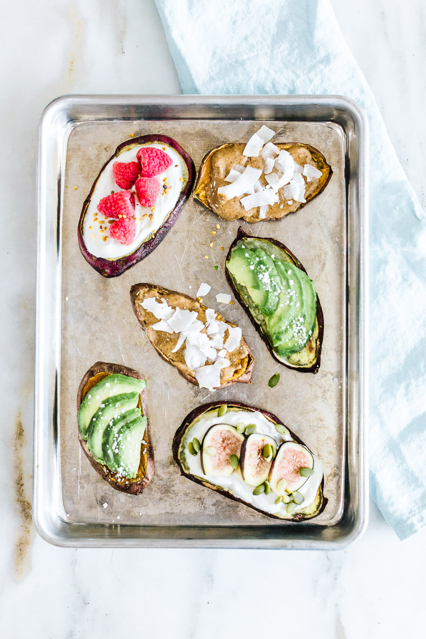 Sweet Potato Toast 4 Ways - Nourished By Nutrition