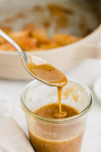 5-Minute Healthy Vegan Caramel Sauce - Nourished By Nutrition