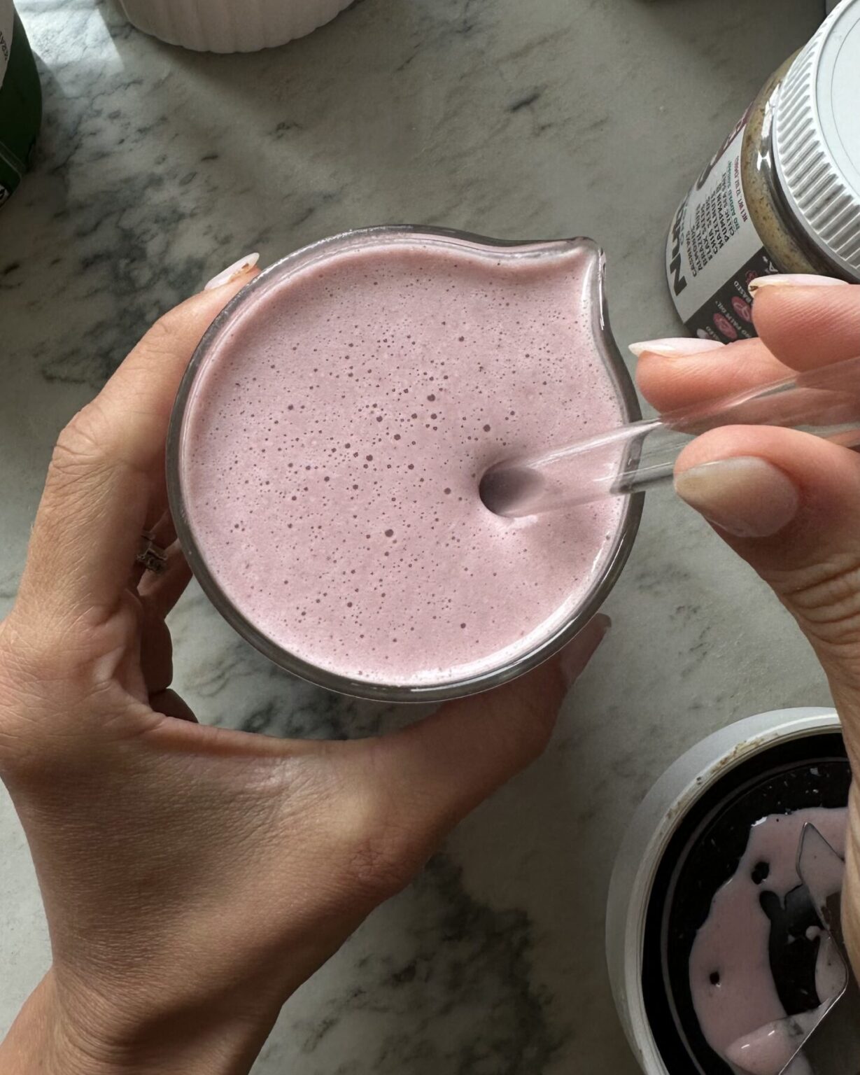 Erewhon Strawberry Probiotic Smoothie - Nourished By Nutrition